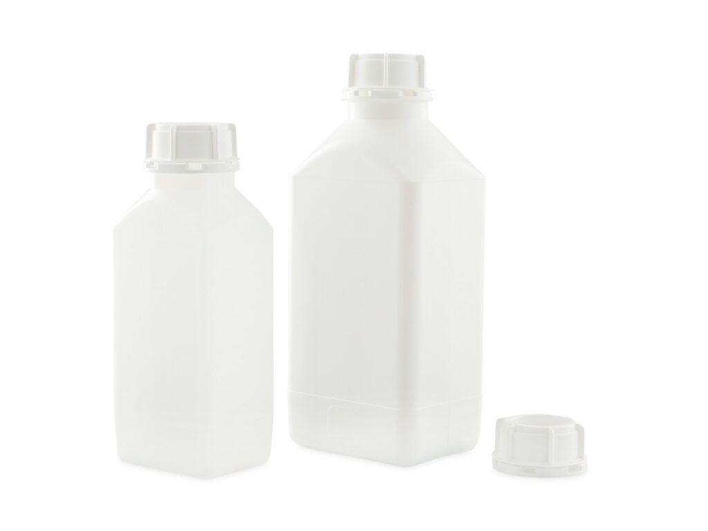 Rectangular bottles