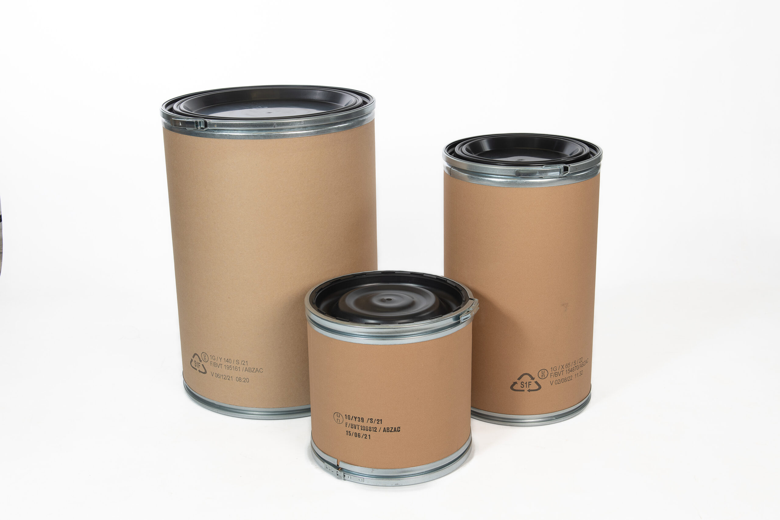 Moens Verpakkingen Cardboard drums – round