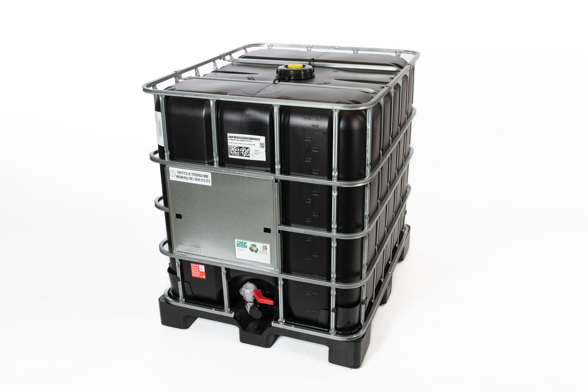 Rebottled IBC container