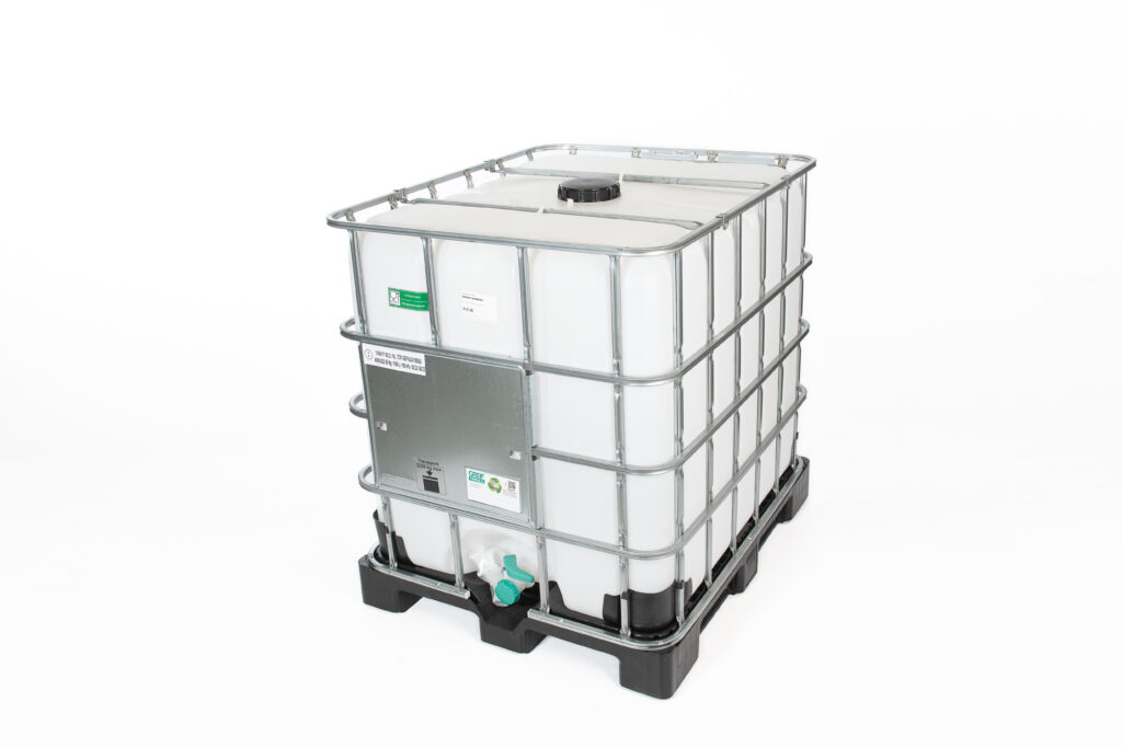 Rebottled IBC container