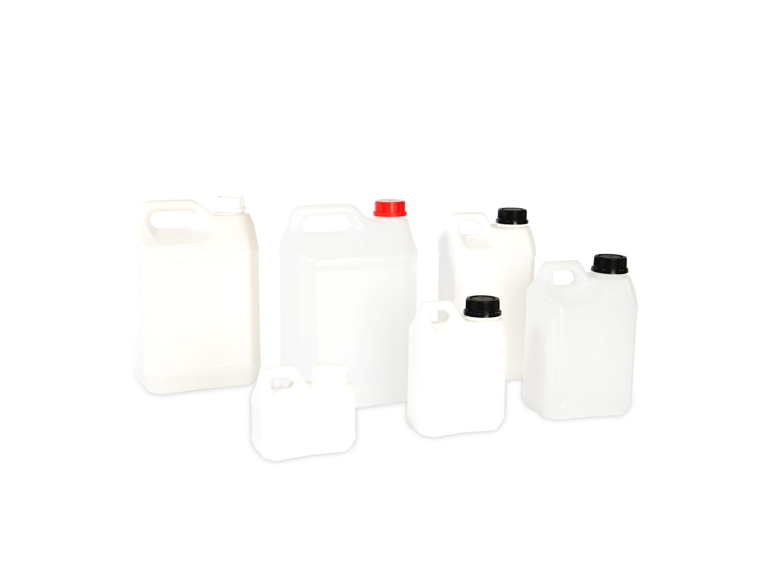 Non-stackable jerrycans