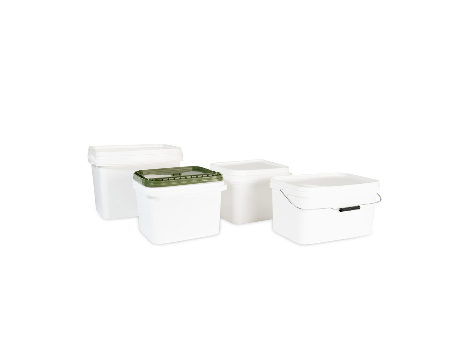 Buckets in all shapes and sizes as ideal packaging I Moens Packaging