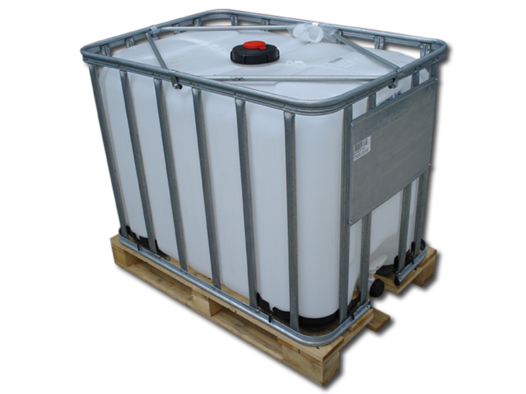 Een IBC container als verpakking voor je vloeistoffen I Moens Verpakkingen