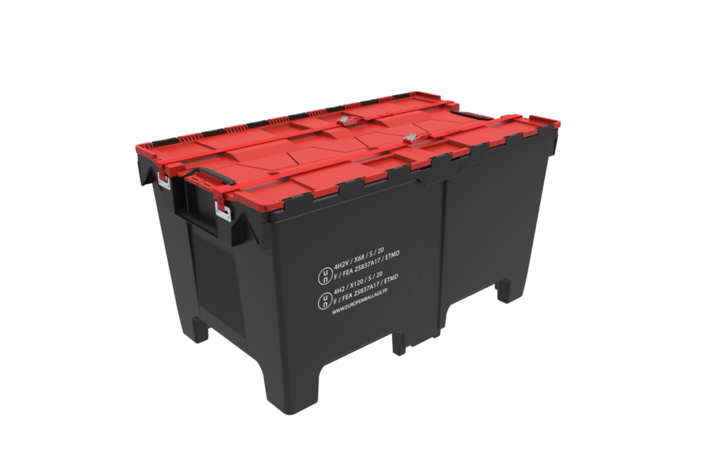 UN-approved salvage shipping boxes